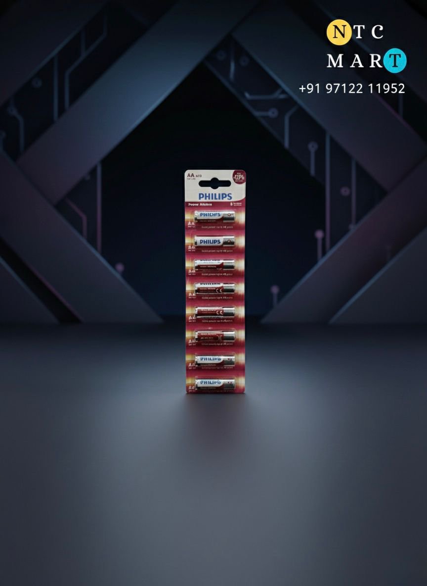 Philips Power Alkaline Battery LR6 AA (10PCS) LR6P10B/94 - NTC Mart