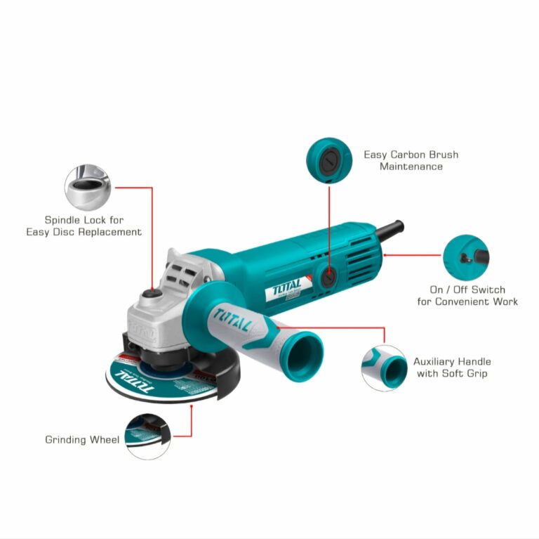 Total Angle Grinder 800W - TG1081006 - NTC Mart