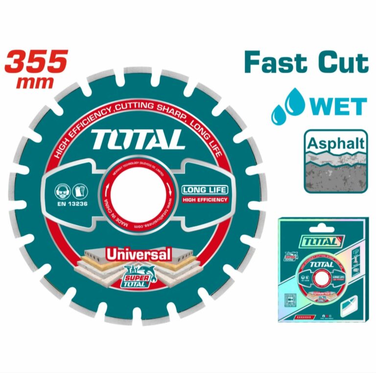 Total Diamond Disc For Asphalt & Concrete Cutting TAC2113551 - NTC Mart